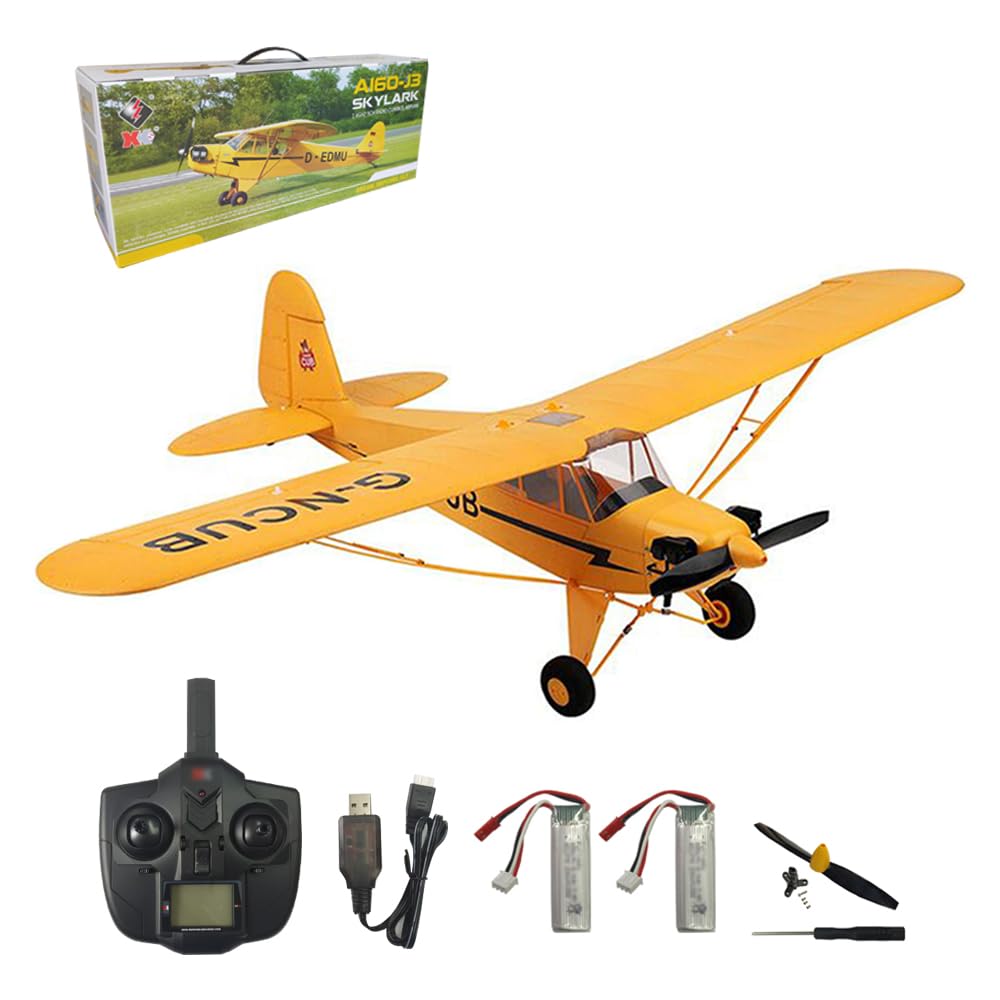 Amazon.com: Park10 Toys A160 RC Airplane 3D6G Mode 5 Channels Stunt RC ...