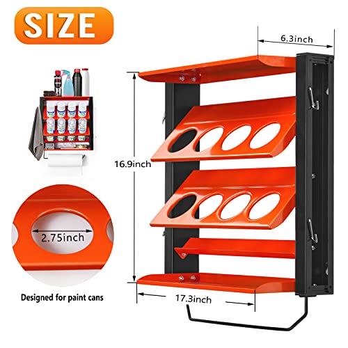 Snapklik.com : Ultrawall Spray Can Holder Rack