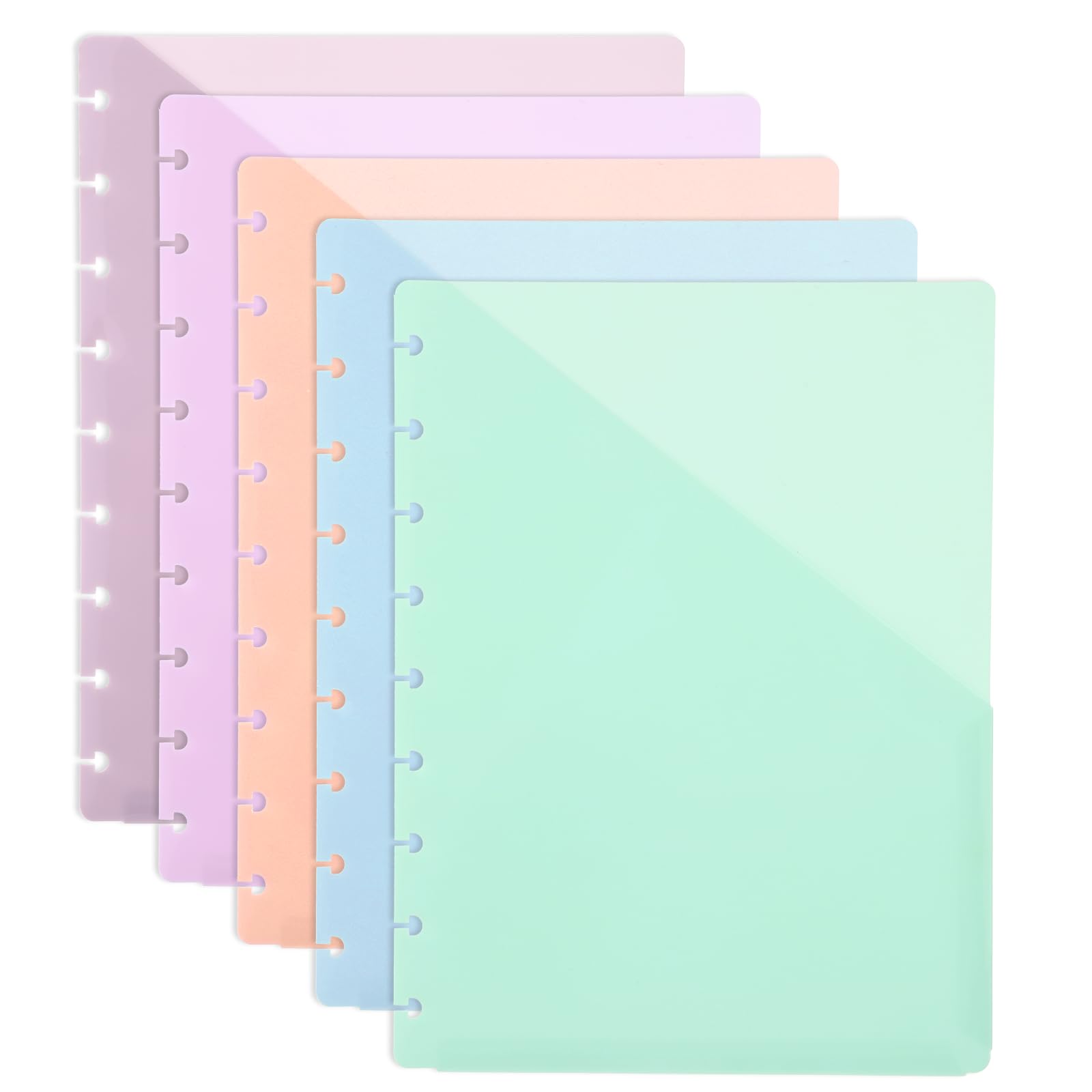Amazon.com : 5 Pack Discbound Dividers, 7 x 9.37'' Disc Planner ...