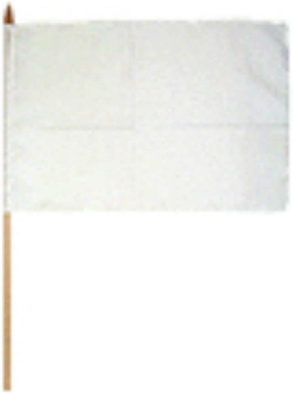 Amazon.com : Solid White (Blank) 12x18in Stick Flag : Patio, Lawn & Garden