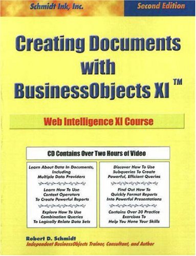 Business Objects XI: Web Intelligence XI Course: 9780972263665 ...