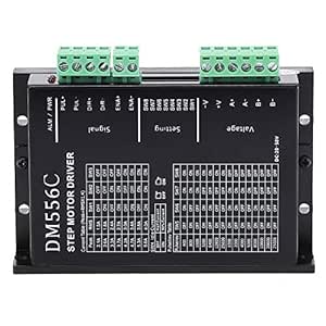 Stepper Driver 20－50V DC Stepper Motor Driver DM542 Pulse Replacement 5/24 Universal : Amazon.in ...
