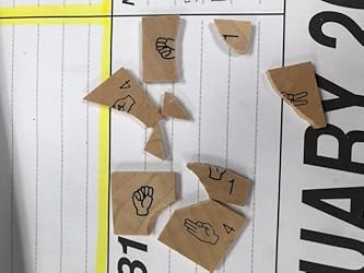 Amazon.com: Iconoglyph American Sign Language Scrabble Tiles | ASL ...