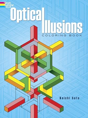 Optical Illusions Coloring Book: Sato, Koichi, Coloring Books for ...