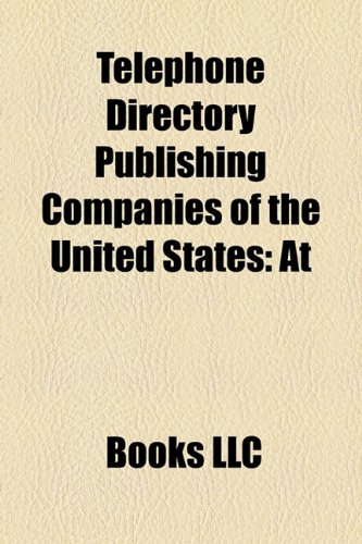 Buy Telephone Directory Publishing Companies of the United States Book ...
