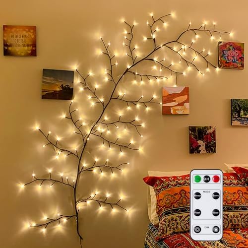 Amazon.com: Miyole Vines Lights for Room Decor with Remote, 144 LEDs ...