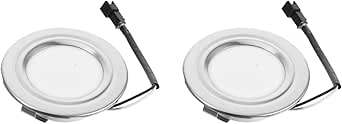 Angoily 2 Pcs Cooker Hood LED Lights Recessed Range Hood Light Bulbs ...