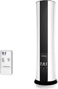 Amazon.com: 2023 Ultrasonic Humidifiers 6.5L/1.72Gal, MIZUKATA HIKARI Cool Mist Tower Humidifier ...