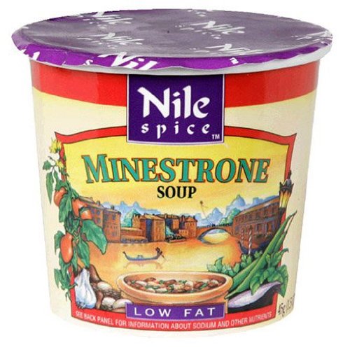 Amazon.com : Nile Spice, Soup Cup, Minestrone, 12/1.5 Oz : Fruit Juices ...