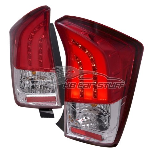 Spec-D Tuning LT-PUS10RLED-TM Toyota Prius Drl Led Red Tail Lights Pair ...