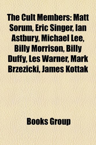 The Cult Members: Matt Sorum, Eric Singer, Ian Astbury, Michael Lee ...