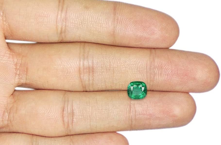 Buy BluDiamond 7 Ratti Panna Stone Original Certified 6.40 Carat ...