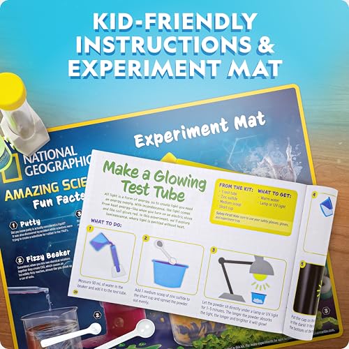 National Geographic Mega Science Lab Kit for Ages 8+ - Future of Education