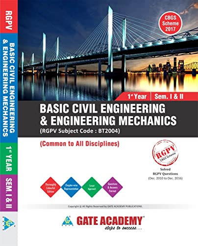 Basic Civil Engineering & Engineering Mechanics: RGPV(1st Year - Common ...