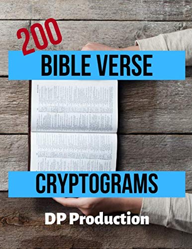200 Bible Verse Cryptograms: Bible Verse Cryptogram For KJV Readers ...