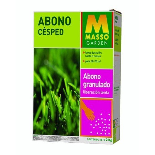 MASSÓ Abono para césped 2 Kg : Amazon.es: Jardín