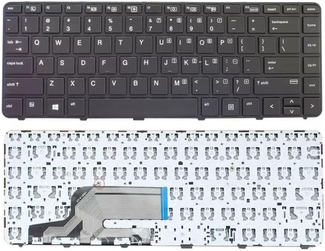HB PLUS Laptop Keyboard Compatible for HP Probook 430 G3, 430 G4, 440 ...