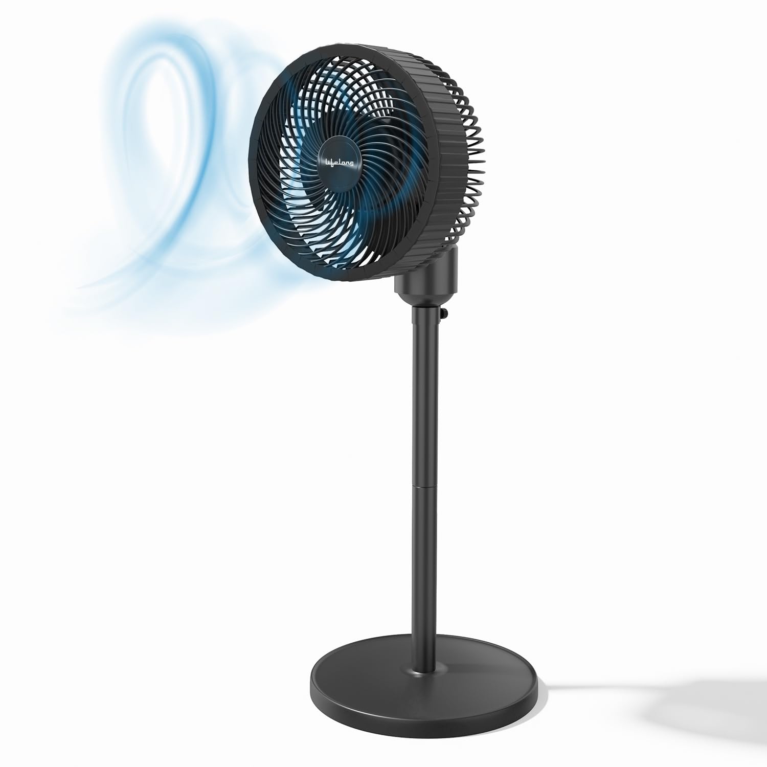 Buy Lifelong Tower Stand Fan, Adjustable Height, Noiseless 3 Speeds Fan ...