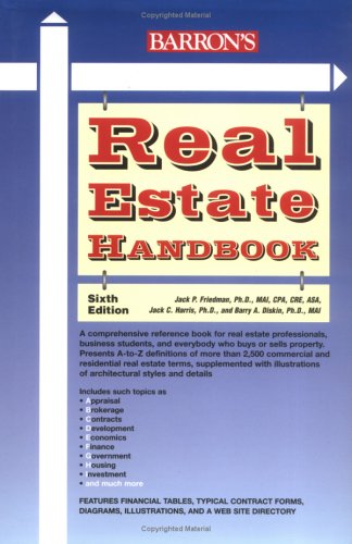Amazon.com: Real Estate Handbook (BARRON'S REAL ESTATE HANDBOOK ...