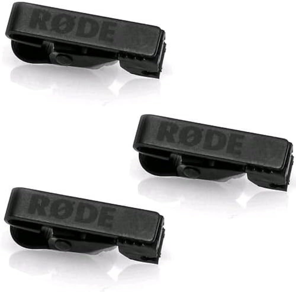 Rode Microphone CLIP1 Cable Management Clip - Pack of 3, Black : Amazon ...