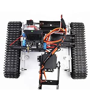 Buy Enakshi DIY 4-Dof PS2 Remote Control Tank Chassis Robot Mechanical ...