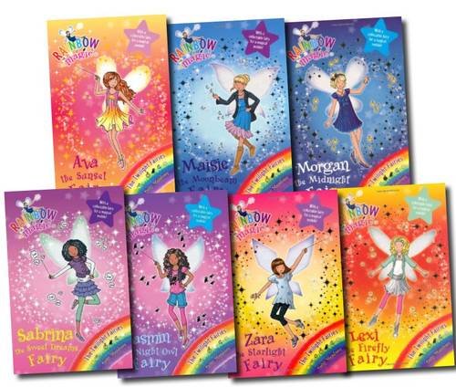 Buy Rainbow Magic Twilight Fairies Collection Set: Ava the Sunset Fairy ...