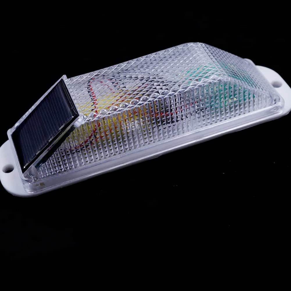 Snapklik.com : Aolyty Solar Strobe Warning Light Sensitive LED Warning ...