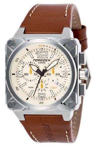 Torgoen Swiss Men's T27103 T27 Chronograph Stainless-Steel Aviation ...