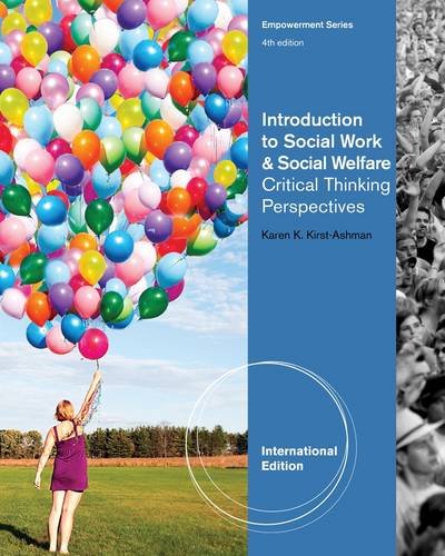 Introduction to Social Work and Social Welfare Critical Thinking ...