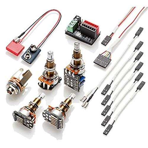 EMG Two Push Pull Pot Conversion Kit for Dual Mode Pickups - LONG SHAFT ...