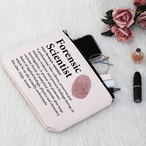 Forensic Scientist Gift Forensic Scientist Makeup Bag Forensic Science ...