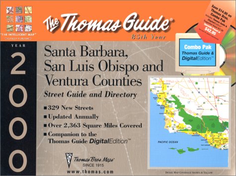 Thomas Guide Santa Barbara Ventura: Unknown Author: 9781581742213 ...