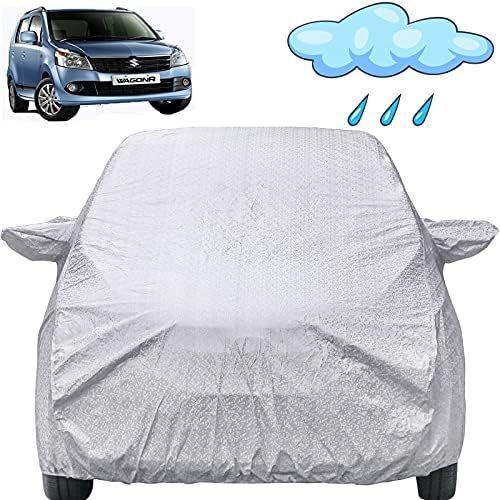 Wagon r/Wagonr Waterproof Car Cover with Mirror Pockets, Shinning ...