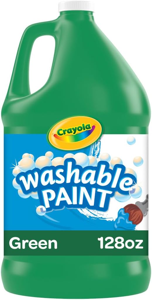 Amazon.com: Crayola Pintura lavable número 54-2128-053, GL, Verde ...
