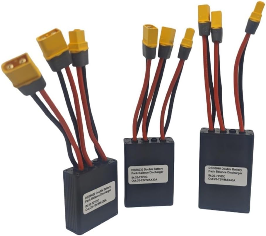 Amazon.com: Electric Bicycle Double Battery Connection Adapter Switcher ...