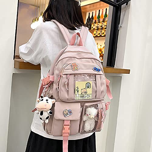 Buy AoMoon Kawaii Backpack Lovely Pastel Rucksack for Teen Girls ...