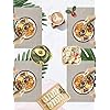 Homcomodar Napperons lavables PVC Sets de Table pour dîner antidérapant ...