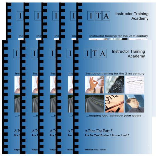 ADI PDI A Plan for Part 3, A Book For Each Pre-Set-Test: Amazon.co.uk ...