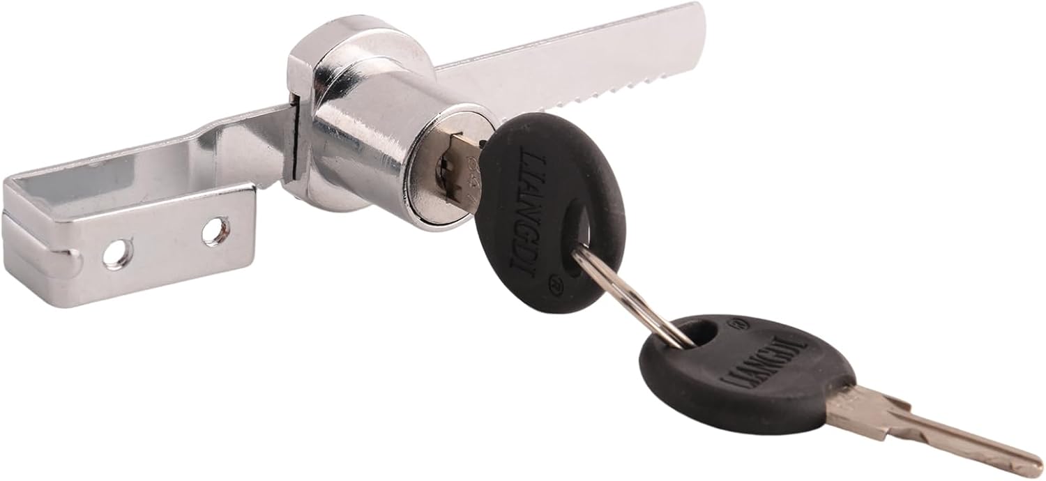 Soaying Display Case Lock Sliding Glass Door Ratchet Lock Security ...