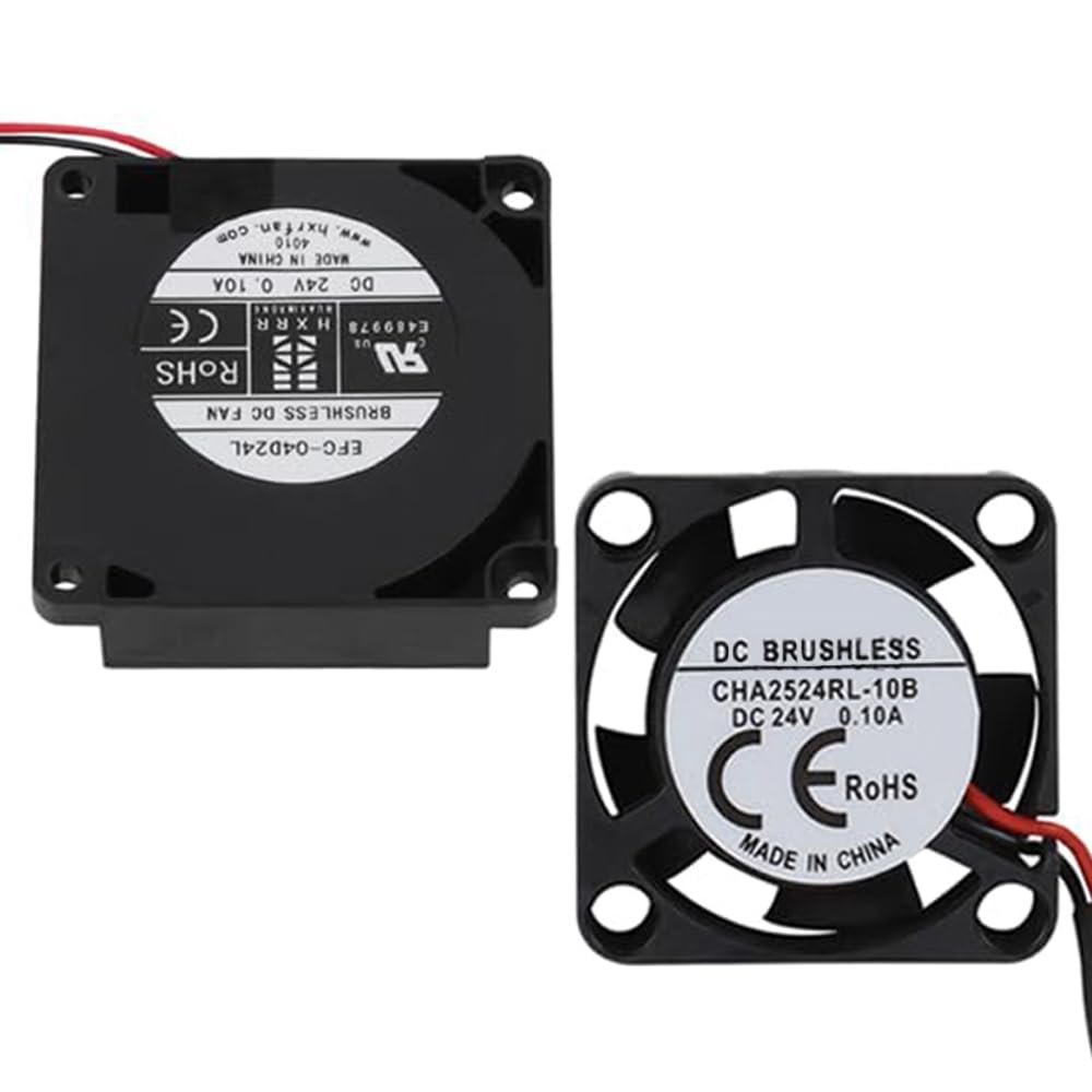Amazon.com: HzdaDeve 24V 4010 Blower Fan DC 24V 2510 Axial Cooling Fan ...