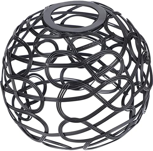 Totority Rustic Bulb Covers| DIY Farmhouse Metal Wire Cage for Hanging ...