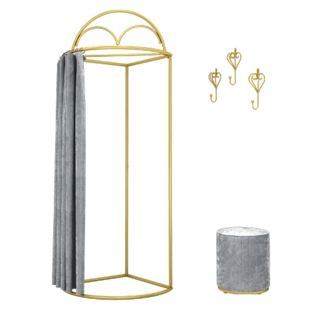 Ajuha Portable Fitting Room Portable Removable Fitting Room Clothing ...