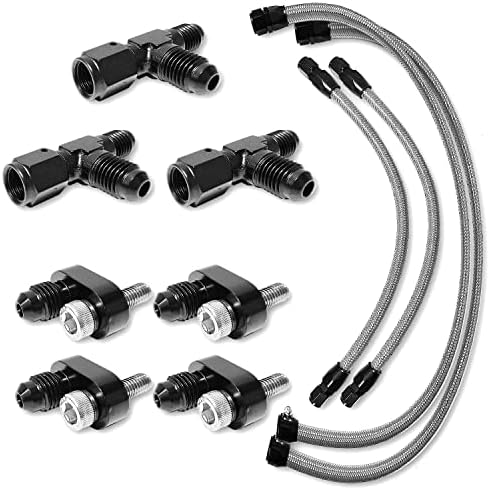 Amazon.com: LS Cylinder Head Coolant Steam 4 Port Crossover Hose Kit ...
