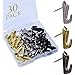 30 PCS Push Pin Picture Hooks, Push Pin Hangers, Decorative Push Pins ...