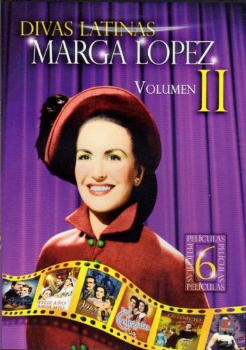 Amazon.com: Divas Latinas: Marga Lopez Vol. 2 (6 Peliculas) (Spanish ...