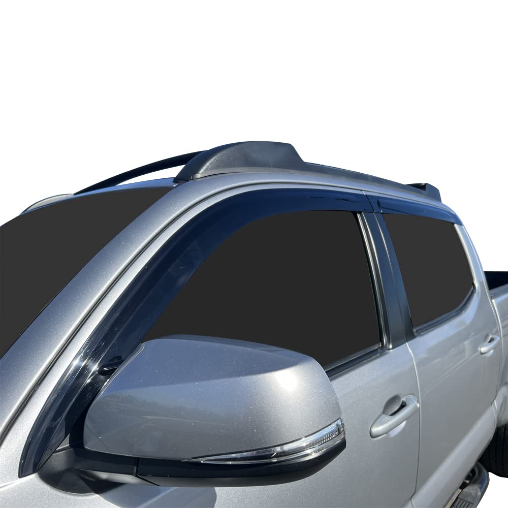 Snapklik.com : AUTOCLOVER Side Window Visor 4 Piece Set For Toyota ...