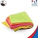 Cello Kleeno Microfiber Multipurpose Cloth, Multicolour, Set of 5 ...