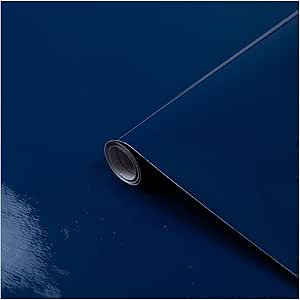 d-c-fix vinyl wrap Navy blue gloss plain 67,5 cm x 2 m - sticky back ...