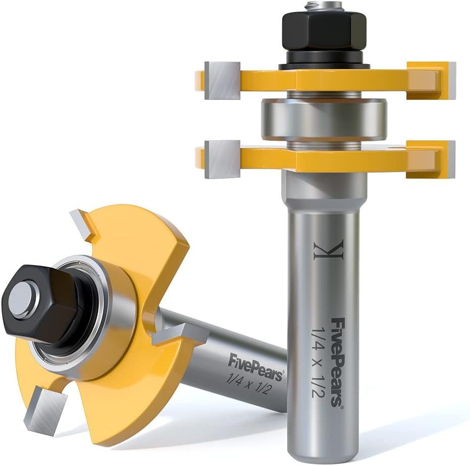 Whiteside Router Bits 5990 Shaker Straight Stile and Rail Set for ...