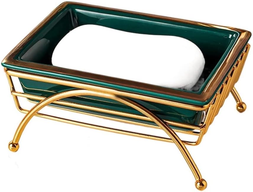 Amazon.com: Shower Wall Soap Holder Nordic Fashion Countertop Soap Dish ...